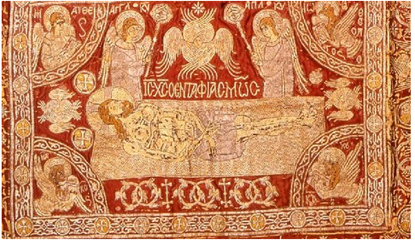 Herringbone Weave within Stavronikita Epitaphios – Shroud of Turin ...